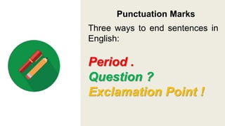 The Four Types of Sentences in English Language | PPTX