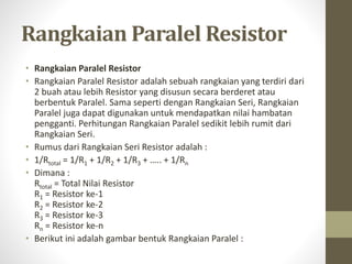4 seri paralel resistor siswa | PPT