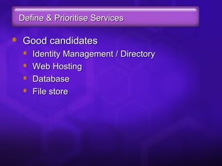 Service Oriented Infrastructure | PPT