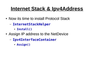 Building Complex Topology using NS3 | PDF