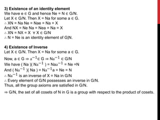 Quotient groups-Group theory | PPTX