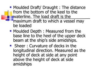 4 ship dimensions | PPT