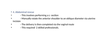 shoulder dystocia in obstetrics edit.pptx