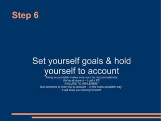 7 Steps to Ultimate Financial Freedom | PPT
