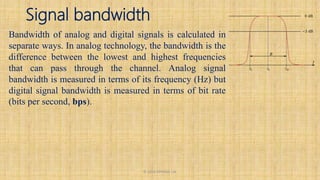 signal and channel bandwidth | PPTX