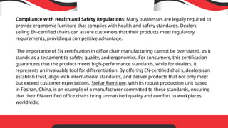 Significance of EN Certification in Office Chair Manufacturing | PPT