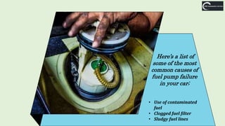 4 Signs your Volkswagen Fuel Pump is Failing | PPTX