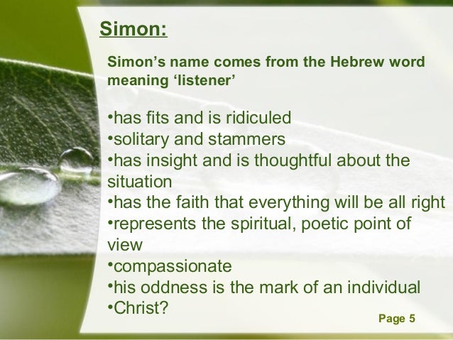 Biblical Meaning Of Simon – Biblical Meaning Of The Name Simone ...