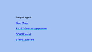 4 simple coaching models | PPTX
