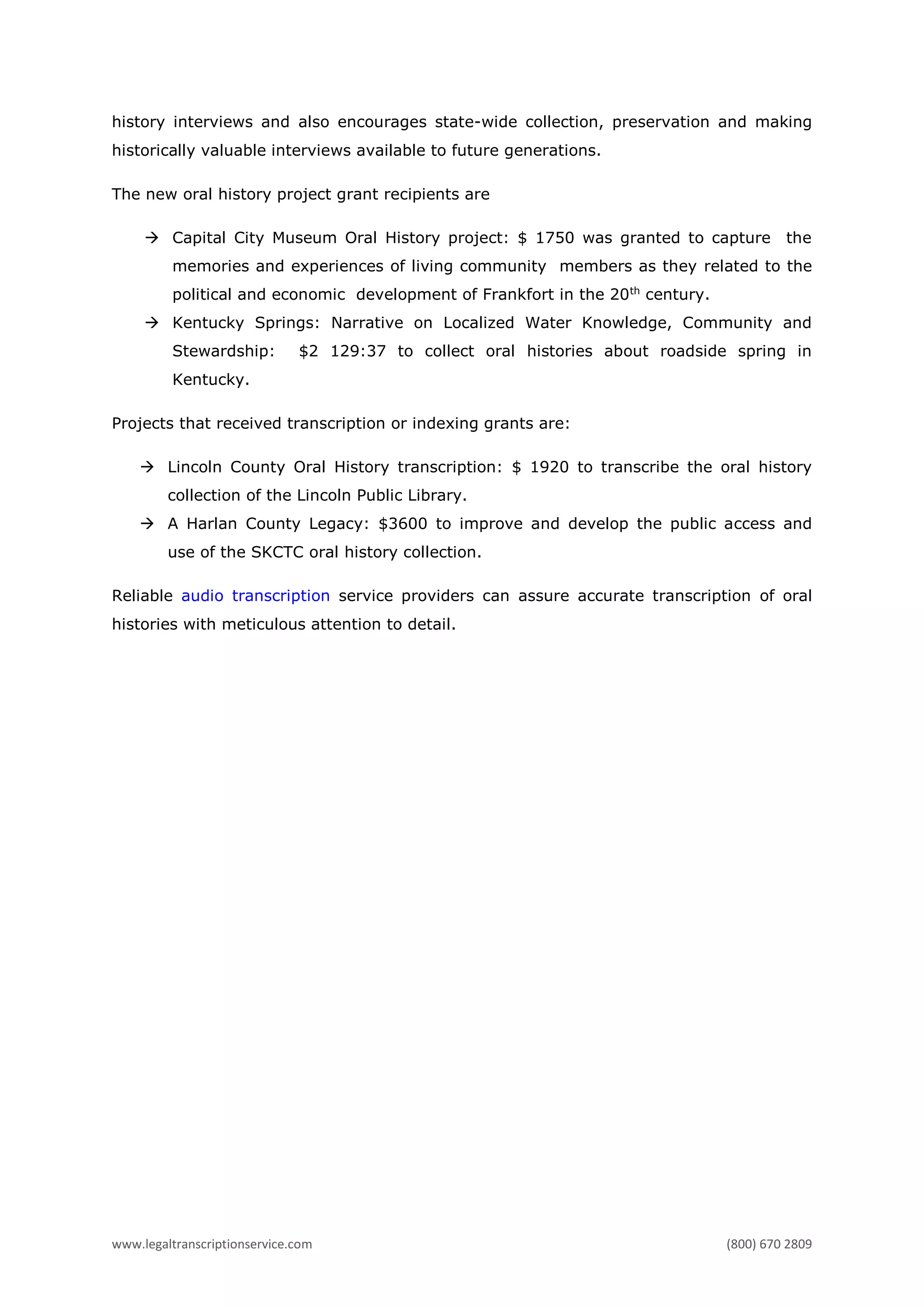 4 simple rules for transcribing oral history | PDF