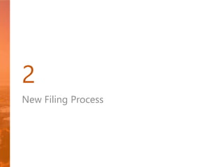 Singapore - Seamless Filing Project | PPTX