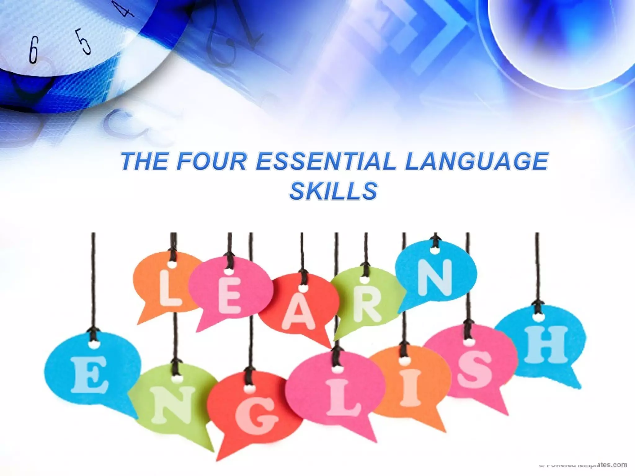 The 4 Communication Skills | PPT