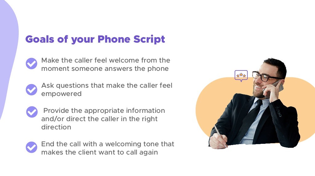 The Importance of a Friendly Script for a Phone Answering Service | PDF