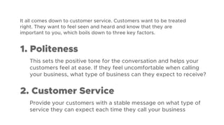 The Secret to Retain your Customers | PDF