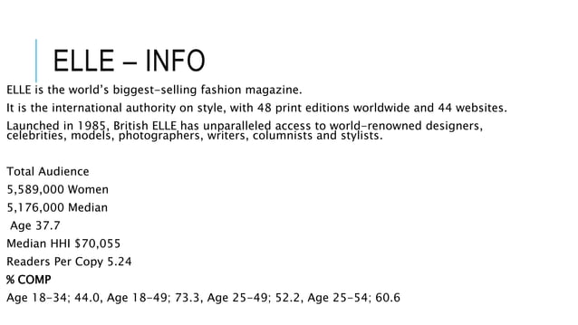 Elle Case Study | PPT