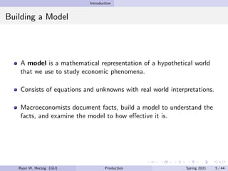 Chapter 4 - Model of Production | PPT