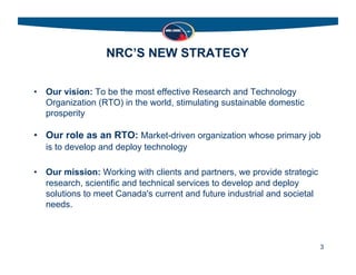 Industrial Research Assistance Program (NRC-IRAP) - Innovation ...