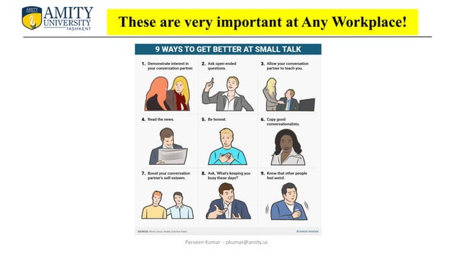 Small Talk and Building Rapport | PDF