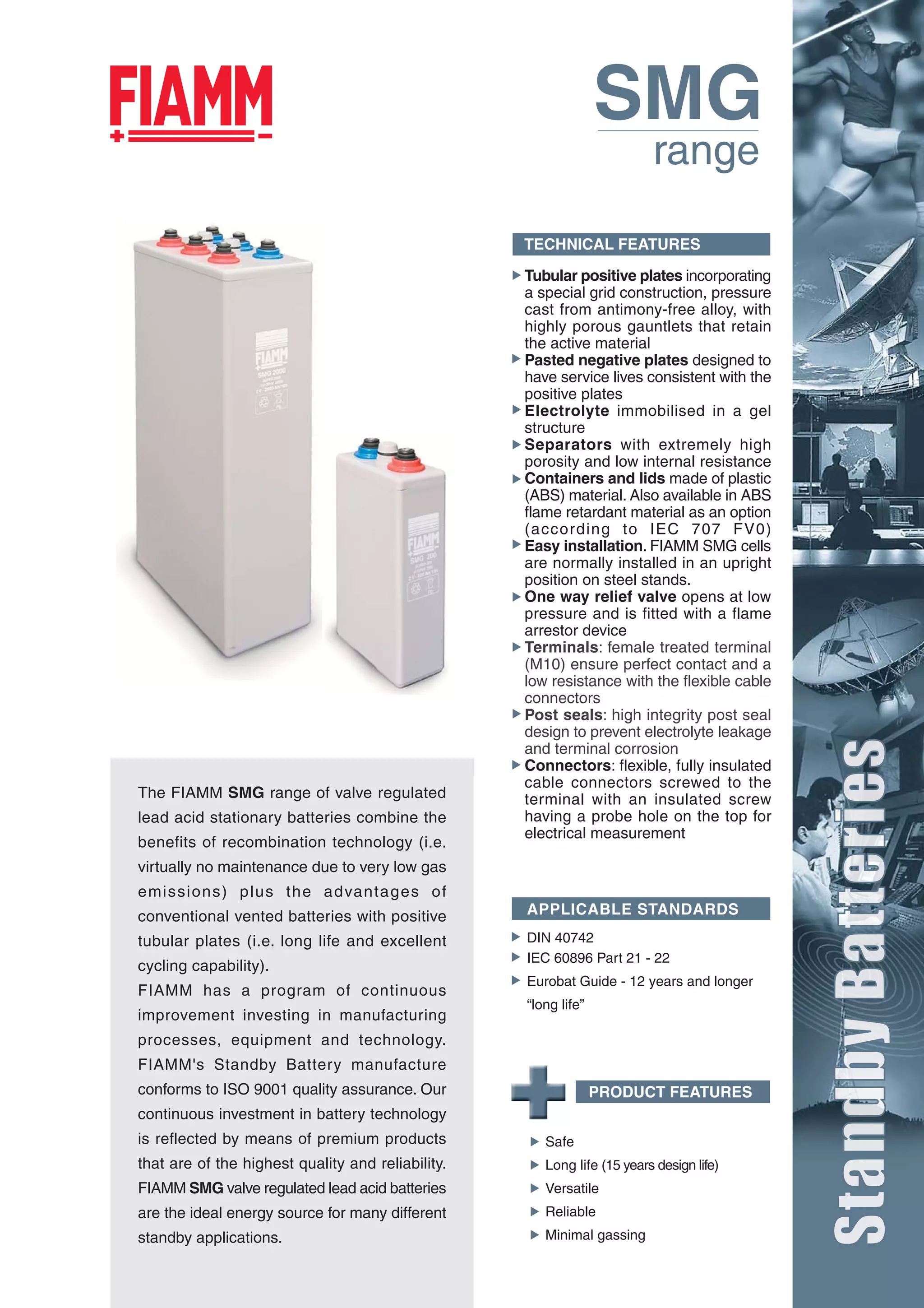 SMG RANGE (OPzV) | PDF