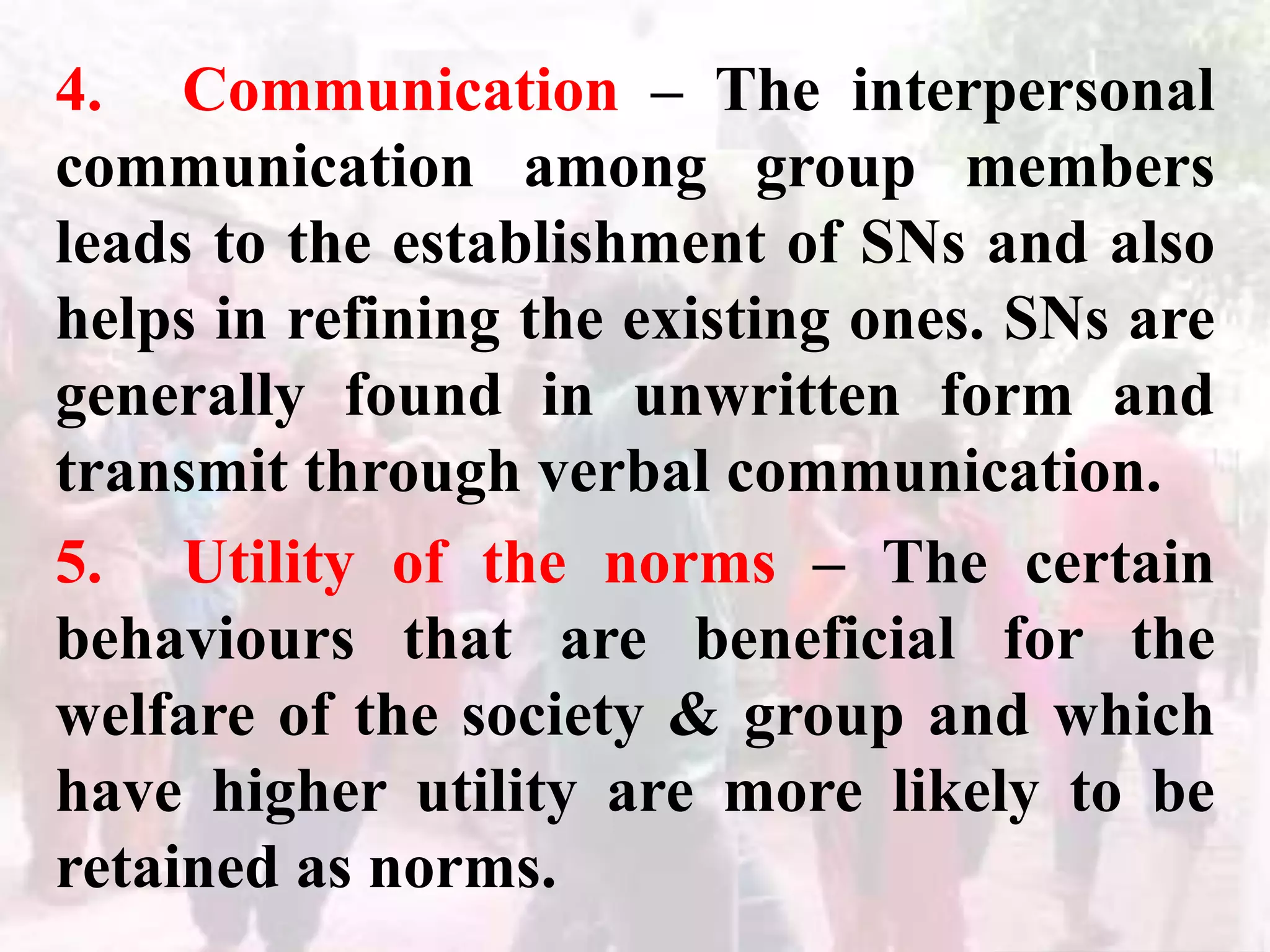 4 social norms; types and formation | PPTX
