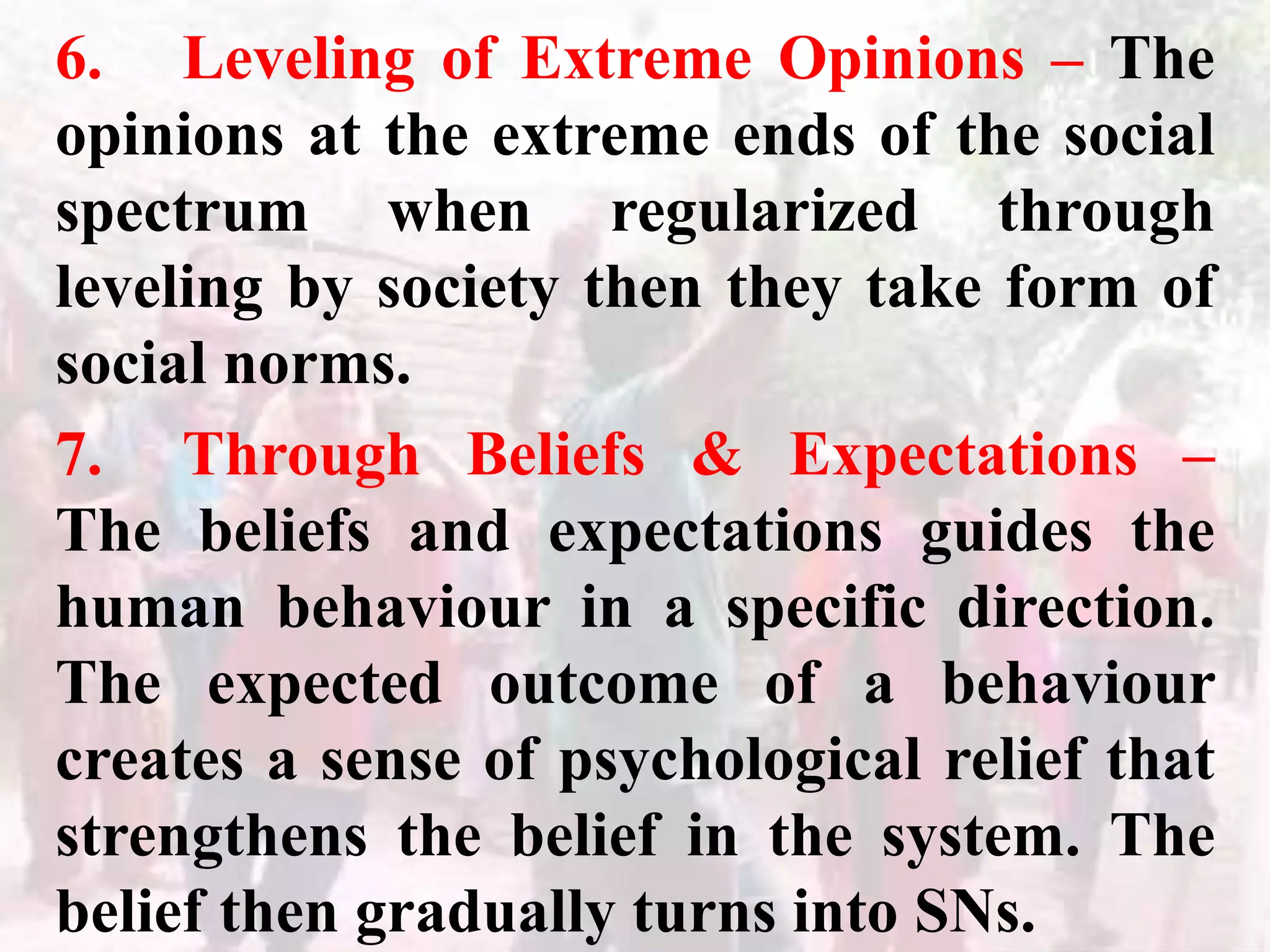 4 social norms; types and formation | PPTX