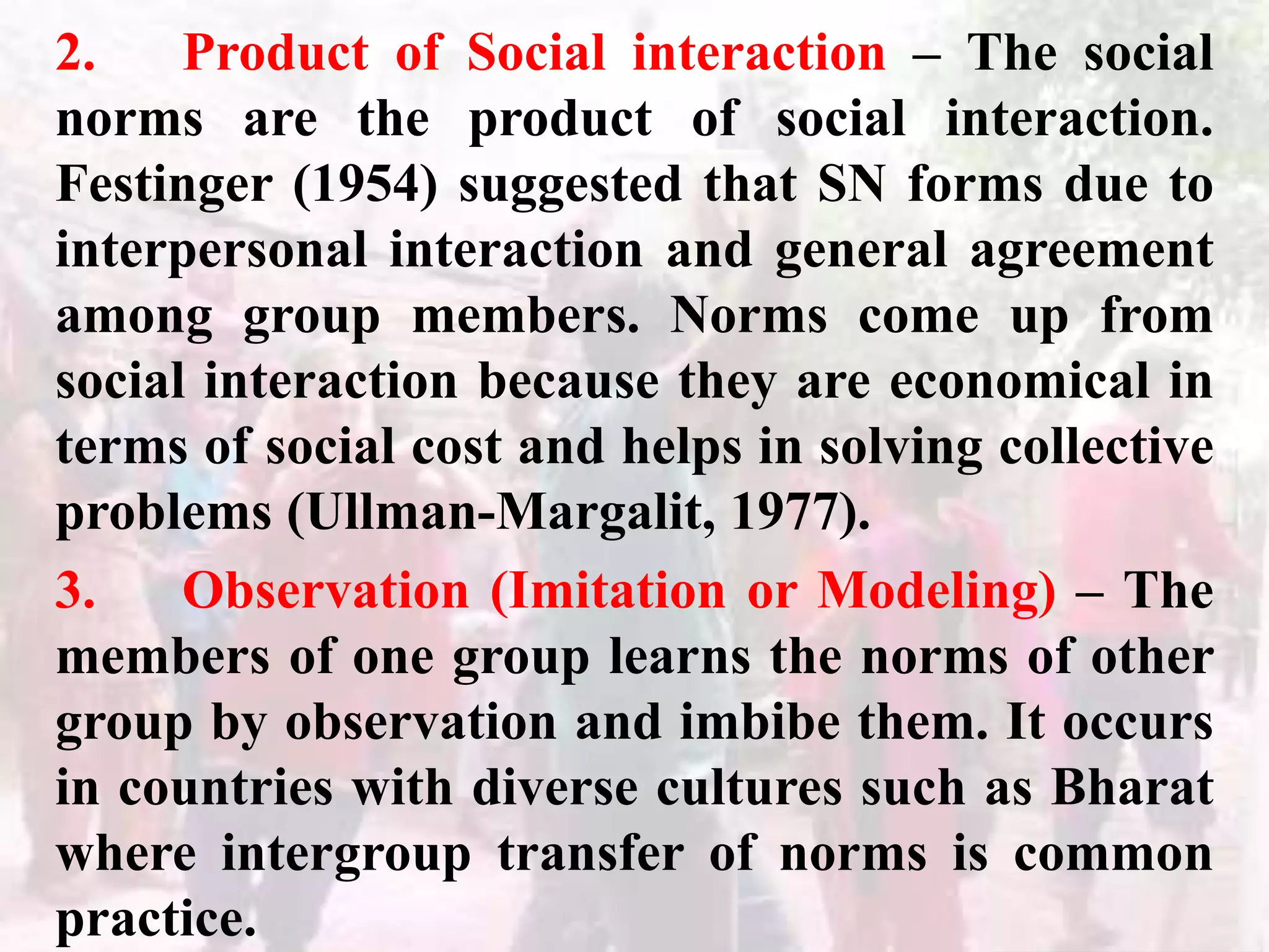 4 social norms; types and formation | PPTX