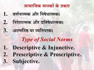 4 social norms; types and formation | PPTX