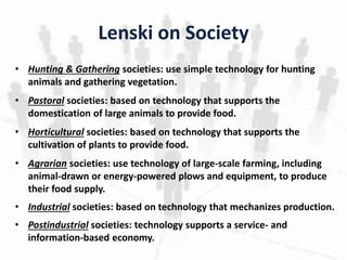 Week 3: Society | PPT