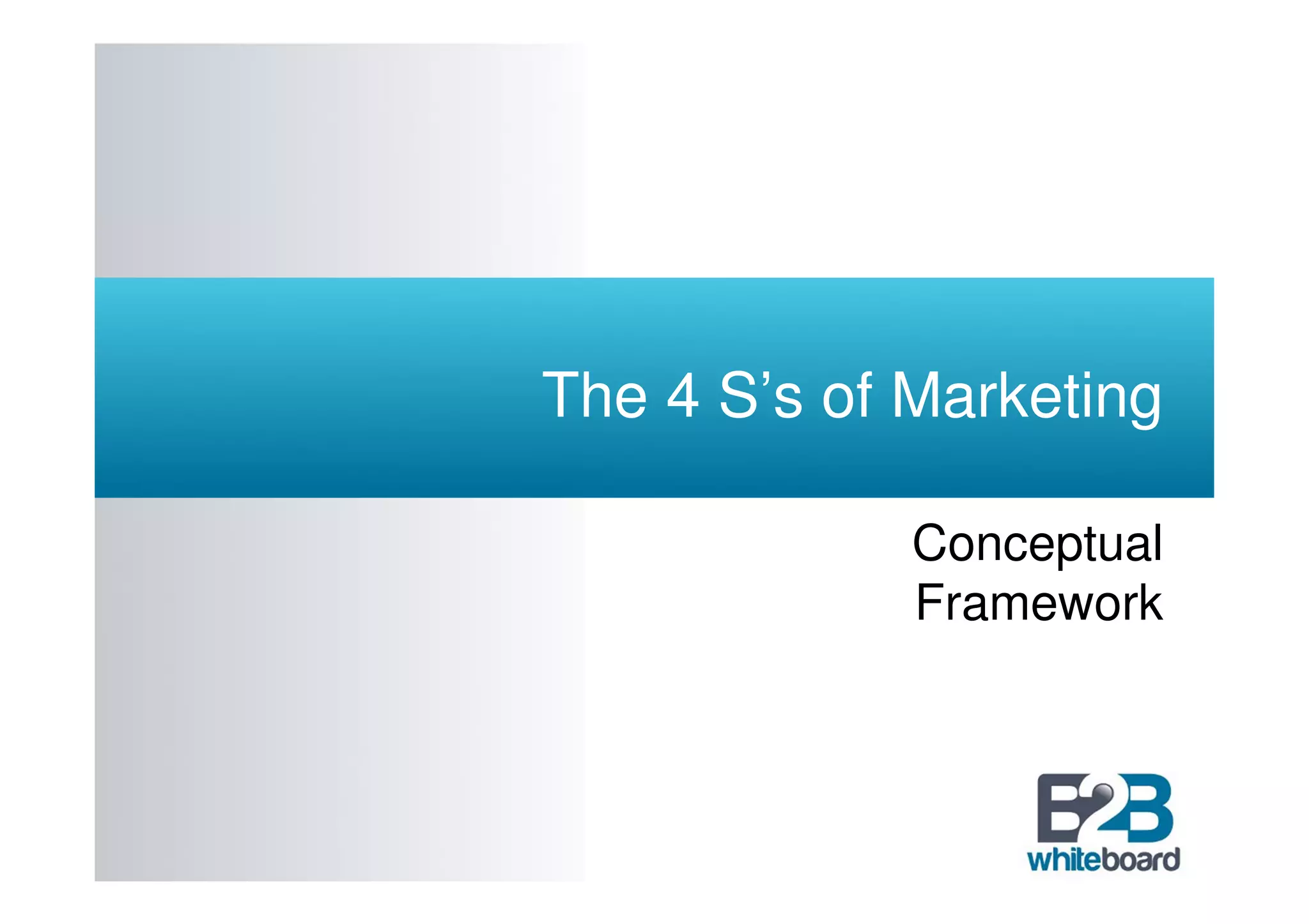 4S's of Marketing | PDF