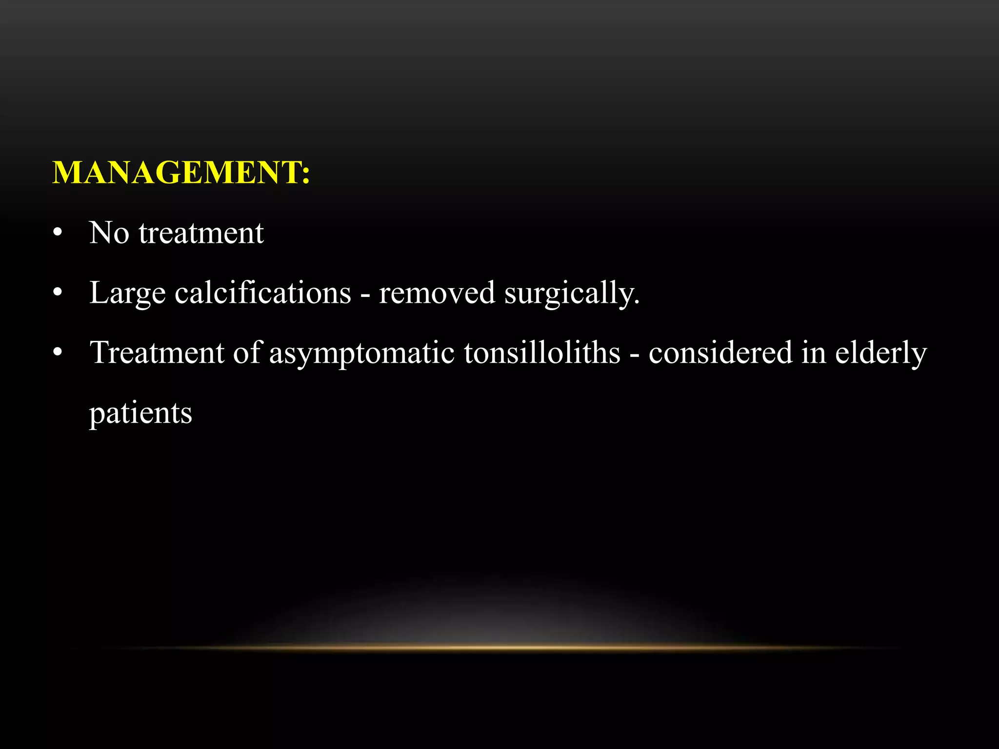 Soft tissue calcifications of the oral cavity | PPTX