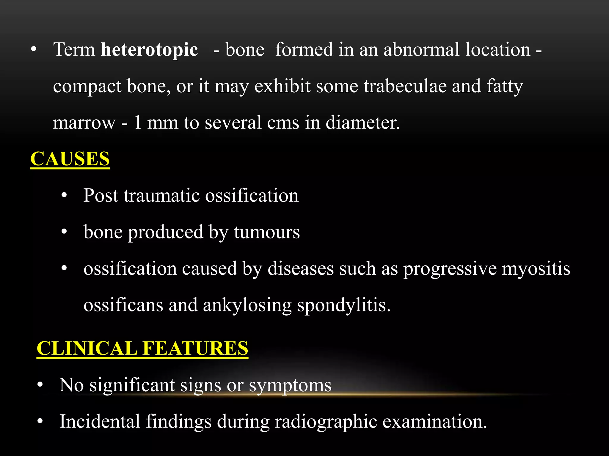 Soft tissue calcifications of the oral cavity | PPTX