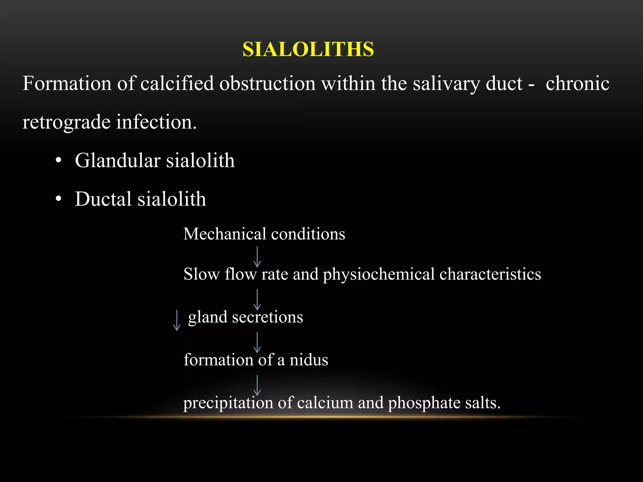 Soft tissue calcifications of the oral cavity | PPTX