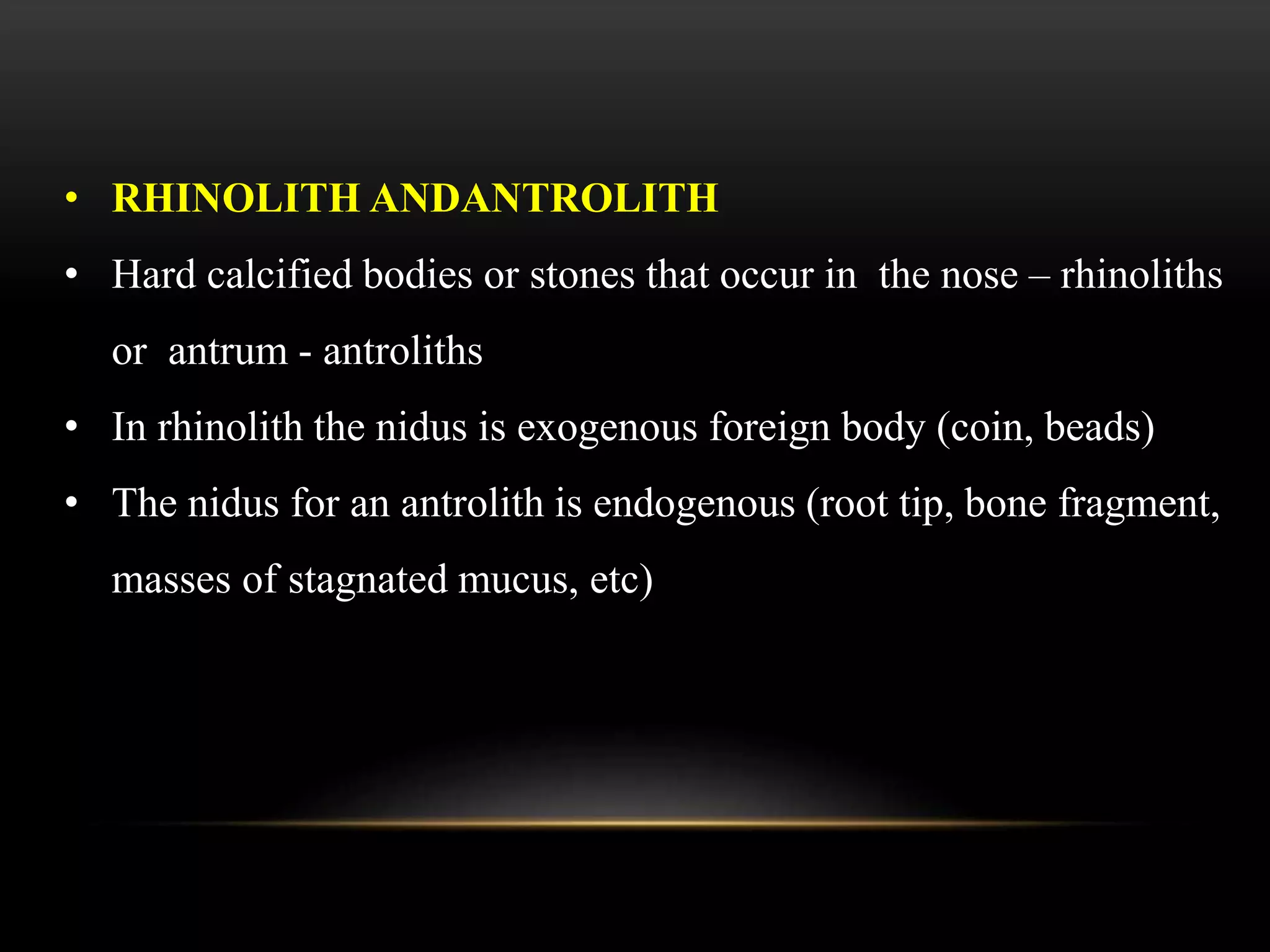 Soft tissue calcifications of the oral cavity | PPTX
