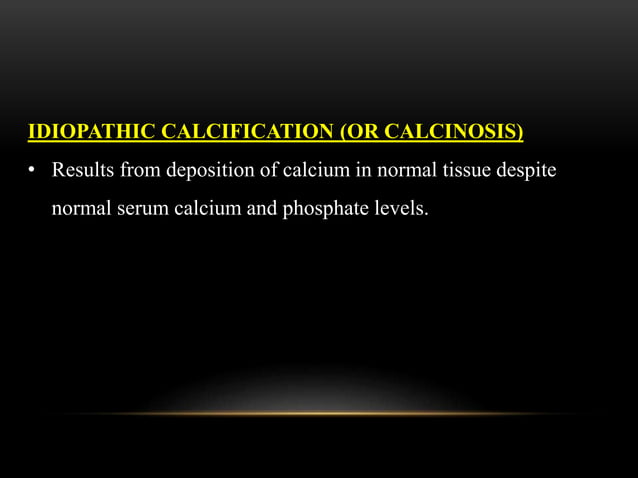 Soft tissue calcifications of the oral cavity | PPTX