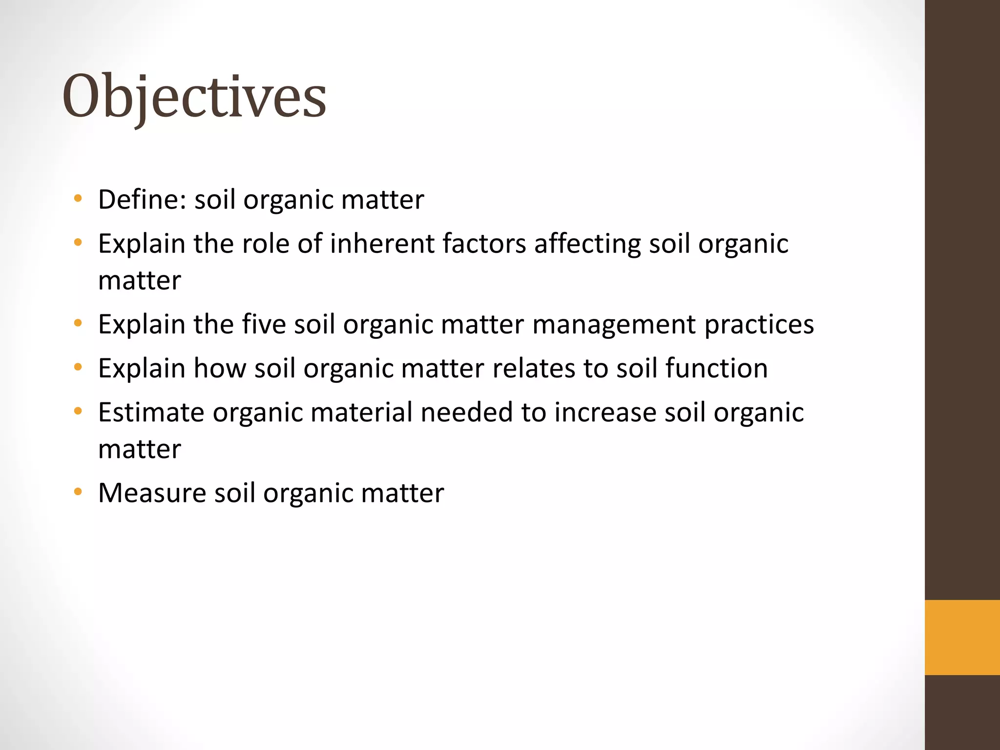 Soil Organic Matter.pptx