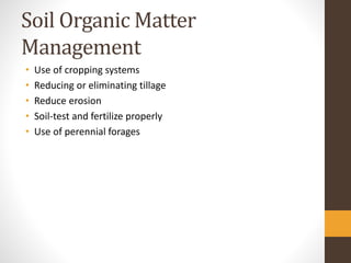 Soil Organic Matter.pptx