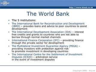 Unit 4: Sources of finance for development | PPTX