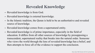 Sources of knowledge | PPT