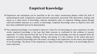 Sources of knowledge | PPT | Religion & Spirituality