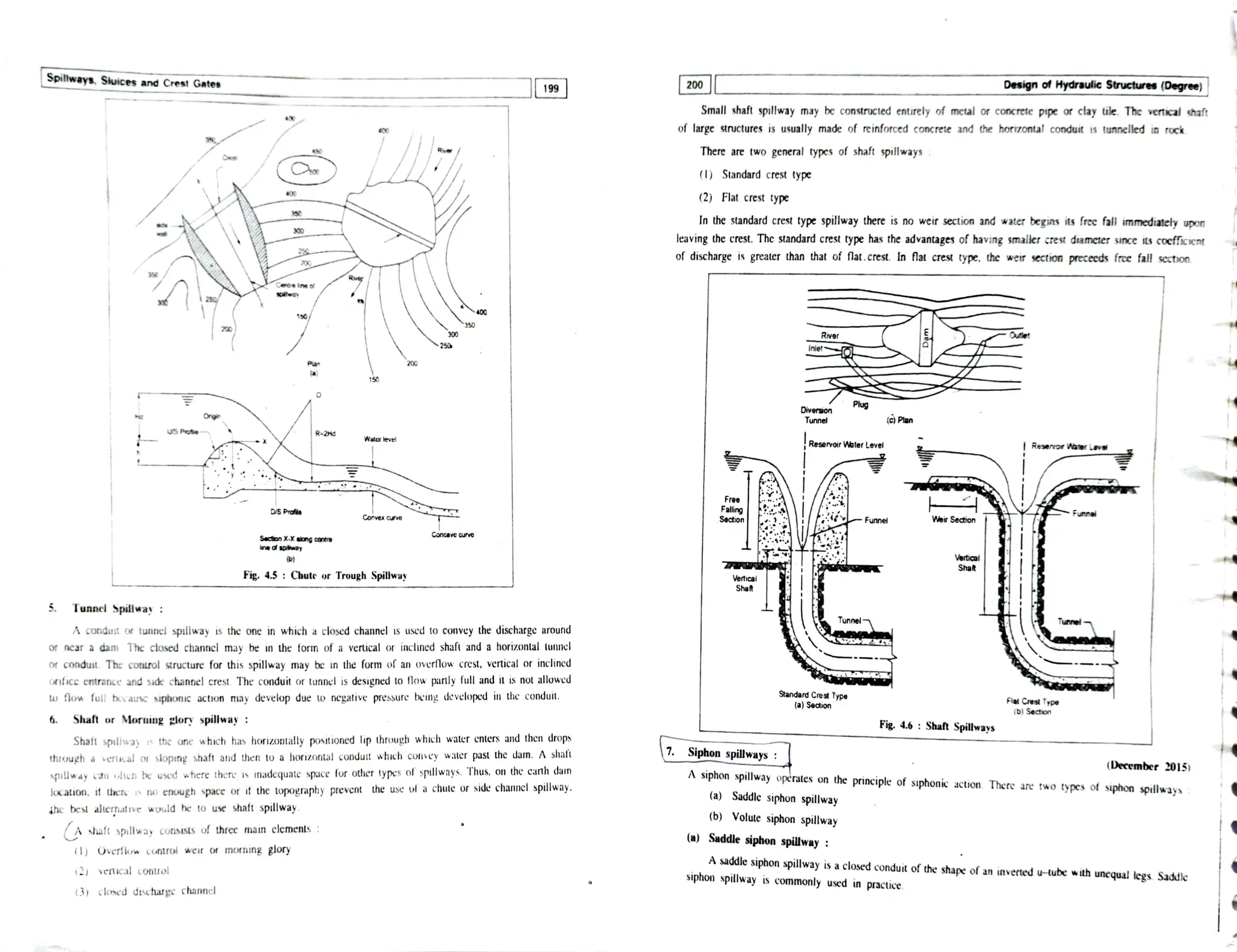 4 Spillway, Sluices and crest gates and how to construct it | PDF