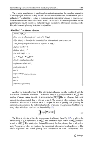 Optimized Energy Management Model on Data Distributing Framework of Wireless Sensor Network in ...