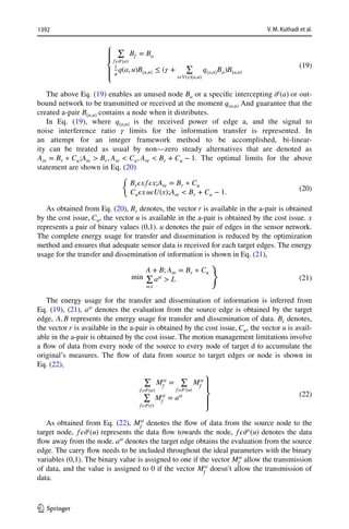 Optimized Energy Management Model on Data Distributing Framework of Wireless Sensor Network in ...