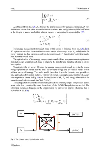 Optimized Energy Management Model on Data Distributing Framework of ...