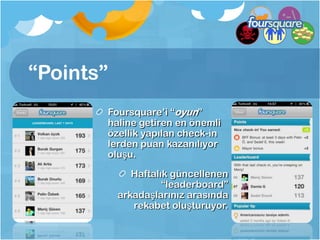 Foursquare Nedir? | PPT