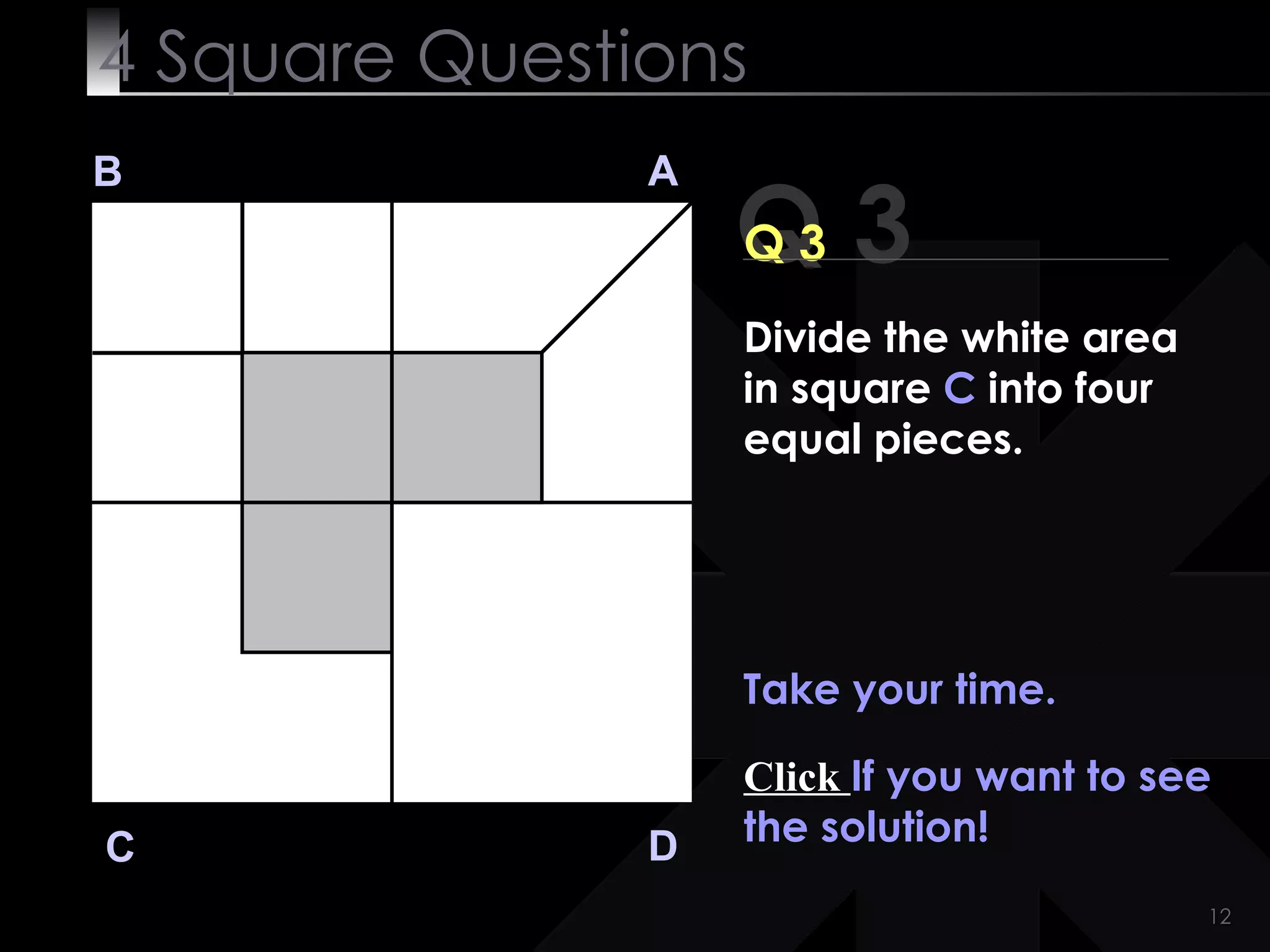 4 square puzzle | PPS