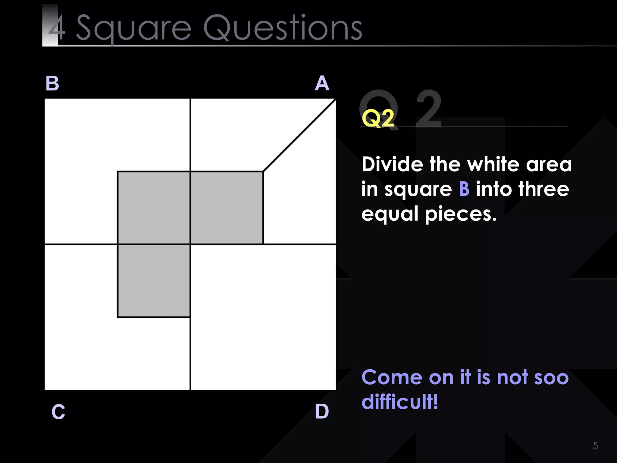 4 square puzzle | PPS