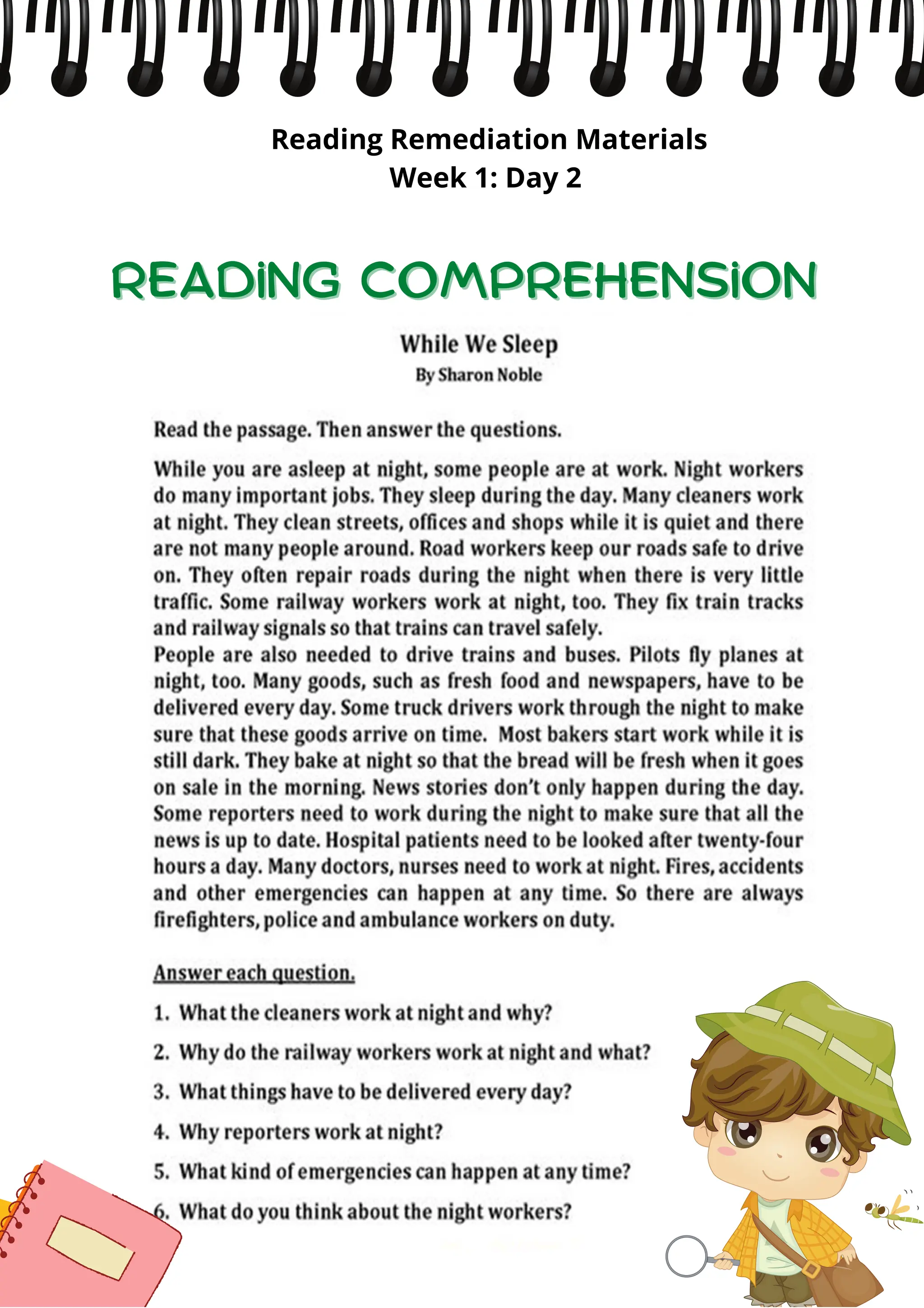 4 St. Bernadette - Reading Comprehension .pdf