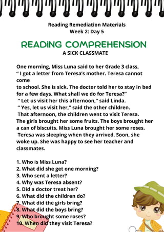 4 St. Bernadette - Reading Comprehension .pdf