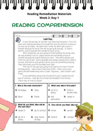 4 St. Bernadette - Reading Comprehension .pdf