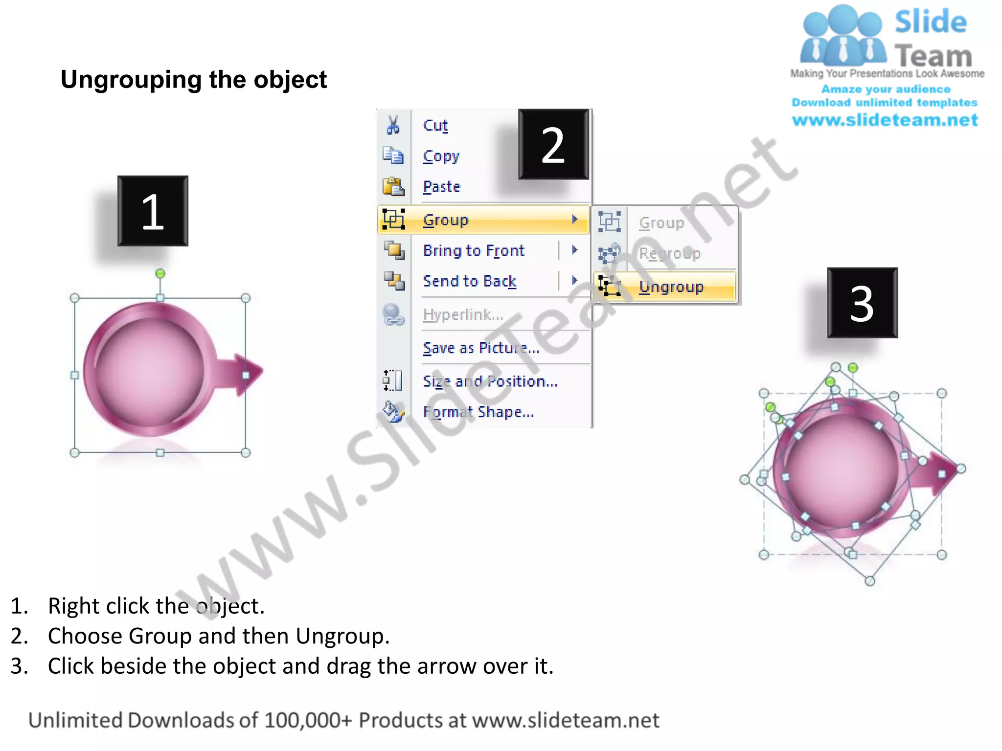 4 stages development process diagram flowchart free power point ...